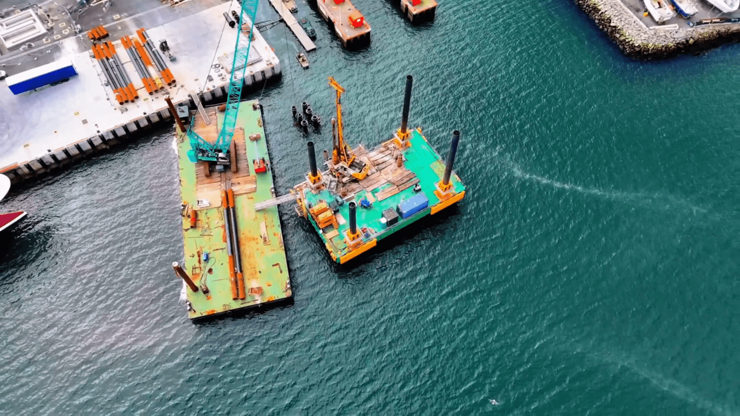 Jack Up Barges - Ocean Crest Marine